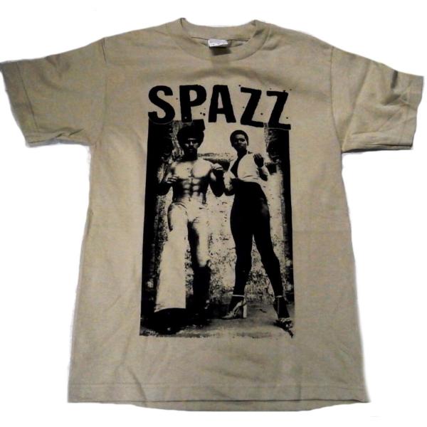 アメリカ/カルフォルニアのファストコア SPAZZ Tシャツですバックプリントはありません。アメリカのオフィシャルショップからの輸入品です【サイズ詳細】Sサイズ　着丈70cm　身幅（脇下）46cmMサイズ　着丈73cm　身幅（脇下）51cm...