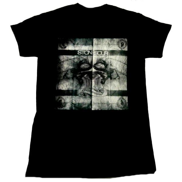 アメリカのヘヴィロックSTONE SOUR Tシャツですイギリスのオフィシャルショップからの輸入品です【サイズ詳細】Sサイズ　着丈70　身幅（脇下）46Mサイズ　着丈73　身幅（脇下）50Lサイズ　着丈76　身幅（脇下）54XLサイズ 着丈...