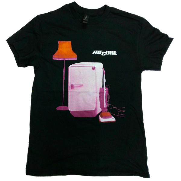 イギリスのロックバンドTHE CURE Tシャツですバックプリントはありませんイギリスのオフィシャルショップからの輸入品です【サイズ詳細】Sサイズ　着丈70cm　身幅（脇下）46cmMサイズ　着丈73cm　身幅（脇下）49cmLサイズ　着丈...