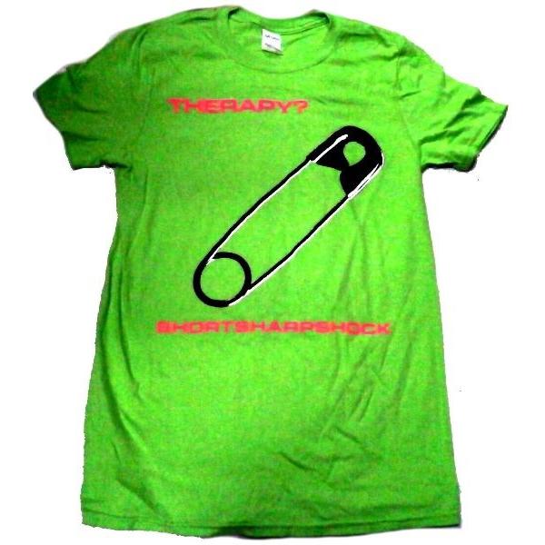 アイルランドのロックバンドTHERAPY? オフィシャルTシャツですバックプリントはありませんUKのオフィシャルマーチショップからの輸入品です【サイズ詳細】Sサイズ　着丈68cm　身幅（脇下）45cmMサイズ　着丈71cm　身幅（脇下）48...