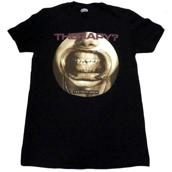 アイルランドのロックバンドTHERAPY? オフィシャルTシャツですバックプリントはありませんUKのオフィシャルマーチショップからの輸入品です【サイズ詳細】Sサイズ　着丈68cm　身幅（脇下）44cmMサイズ　着丈71cm　身幅（脇下）48...