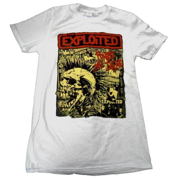 イギリスのハードコアパンクTHE EXPLOITED TシャツですUKのオフィシャルショップからの輸入品ですバックプリントはありません【サイズ詳細】Sサイズ　着丈69cm　身幅（脇下）45cmMサイズ　着丈71cm　身幅（脇下）49cmLサ...