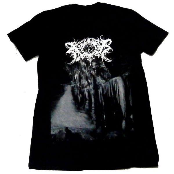カルフォルニアのブラックメタルXASTHUR Tシャツですバックプリントは画像3.4になりますUKのオフィシャルショップからの輸入品です【サイズ詳細】Sサイズ　着丈70cm　身幅（脇下）45cmMサイズ　着丈73cm　身幅（脇下）49cmL...