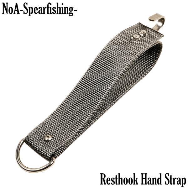 ◇仕様・長さ：約20cm・材質：フック部　ステンレス・材質：Ｄリング　ステンレス・材質：圧着金具　ステンレス◇特徴・銛に作成したレストタブにフックを引掛けることにより握力の消耗が激減します・急に魚と遭遇した場合、すぐに対応できます※レストタ...