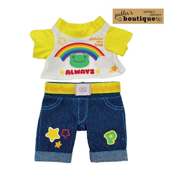 【発売日：2026年03月31日】人気「かえるのピクルス」からマスコット用コスチュームの登場です。こちらは、「ピクルス ビーンドール用コスチューム 平成キッズセット」です。着せ付けイメージがわかりやすいピクルス型の台紙セットです。「カエルの...