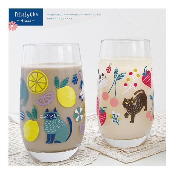 【発売日：2026年04月15日】DECOLEさんの人気シリーズ「fika」から猫やお花模様がデザインされたグラスシリーズができました。ショートとロングの2種類展開なのでシーンに合わせてお好きなサイズを選んでください。こちらは、ロングサイズ...