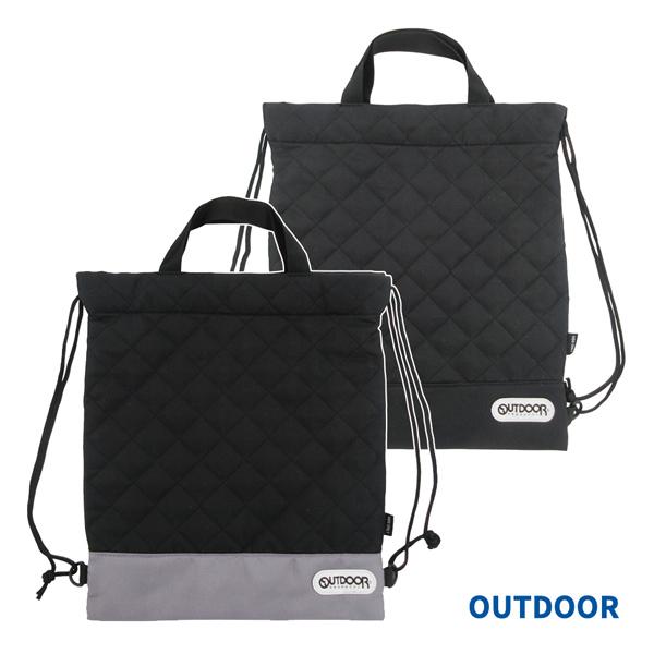 人気アウトドアブランド「アウトドアプロダクツ」から入園・入学バッグシリーズの登場です。こちらは、「ナップサック」です。BKとGYの2カラー展開。保育所・幼稚園・学校、お稽古事などで使える便利な手提げにもリュックにもなる２WAYタイプのナップ...