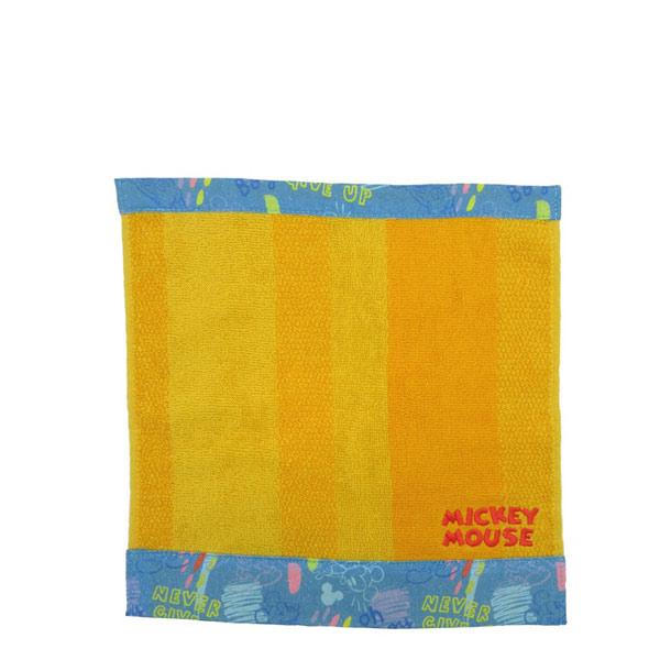 みんな大好きディズニーキャラクター「ミッキーマウス」からミニタオル が登場です。シンプルなタオル地にキャラクターの柄が映える可愛いタオル。綿100％で触り心地も良く超気持ちいいヨ。ジャストサイズだから、外出時に持ち歩く身だしなみ用に最適です...