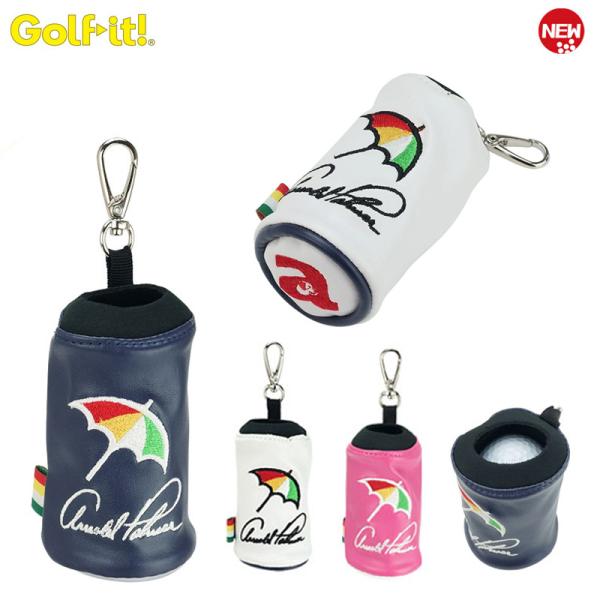 アーノルドパーマー ボールポーチ APBP-03ゴルフボール2個入用 フック付特 長 2個入用 ボールケースサイズ H 90×D50ｍｍ製造国 中国製材質 PU（※こちらは爆買対象商品です。）