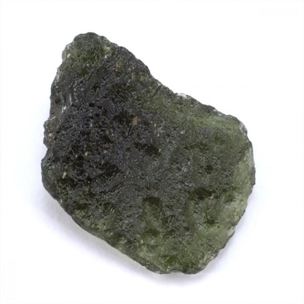 モルダバイト 3.5g 鑑別書付き モルダウ石 テクタイト 原石 標本 Moldavite M2520