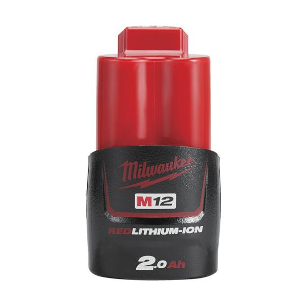 【仕様】※単品での販売になります※ ・バッテリー容量：2.0Ah・バッテリー：リチウムイオン電池・種類：電池パック・適合機種：M12シリーズ・電圧(V)：12・容量(Ah)：2.0【機能】・REDLINKPLUS〓インテリジェンス搭載：モー...