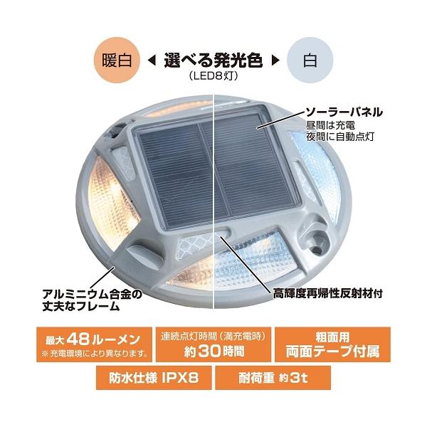 【特徴】・※6個セットになります※ ・夜間駐車時の目印に・両面テープでカンタン取り付け・最大48ルーメン※充電環境により異なります・アンカー(別売)でも取り付け可能・夜間でもまっすぐバック駐車できる・LED8灯(暖白と白から発行色を選べる)...
