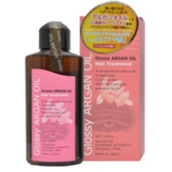 グラッシーアルガンオイルトリートメント 120ml 洗い流さないトリートメント ヘアケア ヘアオイル 日本製流さないヘアートリートメントオイルアルガンオイル＆12種類のハーブエキス配合でベタつかず髪しっとり「艶髪」サラサラの仕上がり！パサつ...