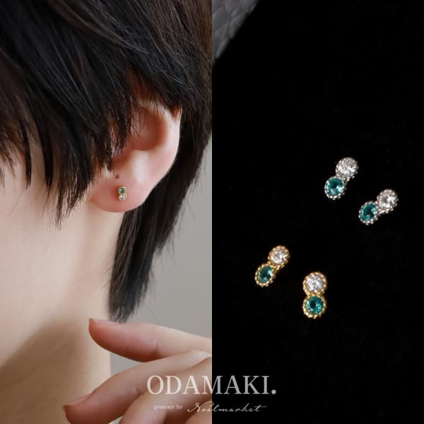 【発売日：2024年09月20日】[素材]Sterling Silverシルバー925製[サイズ]モチーフのサイズ:約5.3mm有効軸長：7mmポスト太さ：約0.6mm重さ：片耳約0.3g[パッケージ内容]両耳用(左1、右1)ねじ式キャッチ...