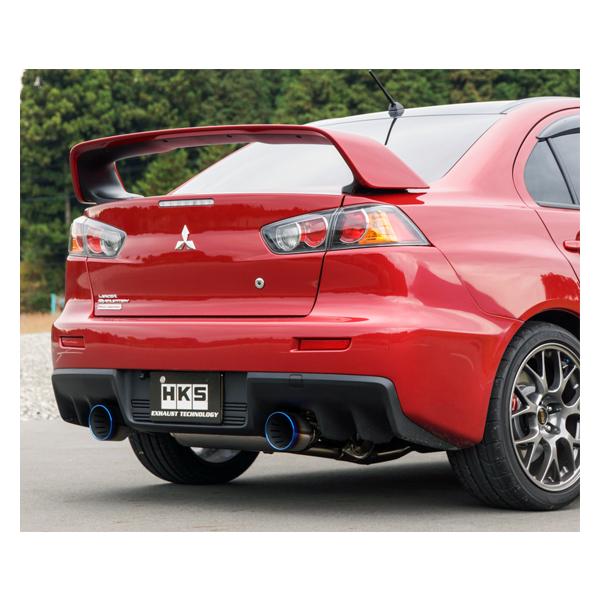 こちらの商品は自動車関連業者様向けの販売と配送となっています。個人宅宛てにはお送りすることが出来ませんので予めご了承ください。商品概要：HKS Super Turbo Muffler ミツビシ ランサーエボリューションX CZ4A 07/1...