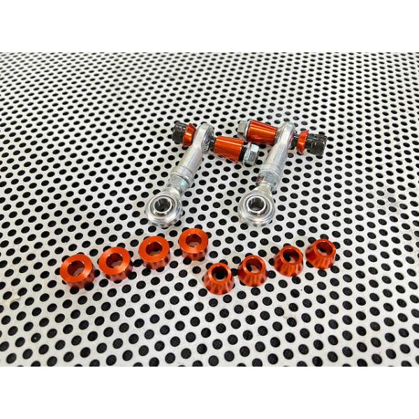 商品概要：スーパーナウエンジニアリング GR86 / 86 / BRZ (ZN6/ZN8/ZC6/ZD8) スタビリンクリア オレンジ