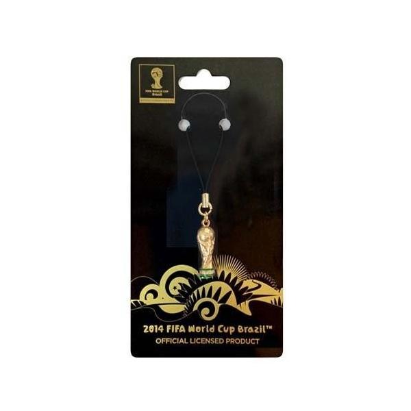 商品名：2014 FIFA ワールドカップ 公式グッズ 立体トロフィーストラップ本体サイズ :約H25mm 対象性別 :男女共用 2014FIFAワールドカップ公式の立体トロフィーストラップです。2014年のFIFAワールドカップ限定商品の...