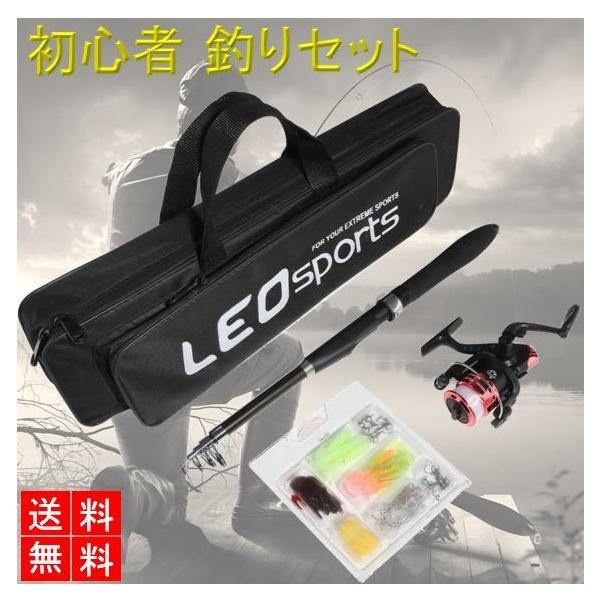 【1.6M釣り竿】釣り竿はアルミニウム合金とグラス繊維混合構造を採用し軽量で使いやすいです。【釣りアクセサリー】釣り針、ルアー(ワーム)が釣りボックスに入っており持ち運びに便利です。【リール】タイプ：スピニングリール材質：アルミ合金＆ABS...