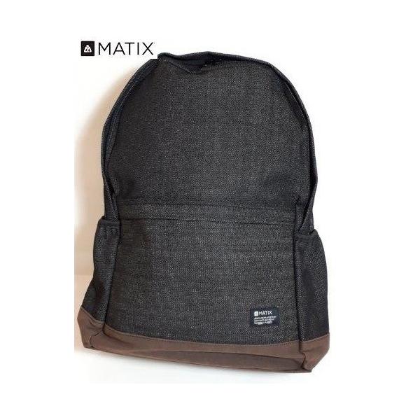 【配達方法について】お届け方法でレターパックを選択されても、商品の大きさによってご利用出来ない場合がございます。その場合は宅急便(佐川急便)に変更させて頂きますので、予めご了承ください。大人気ブランドMATIXのデイバックシンプルなロゴがポ...