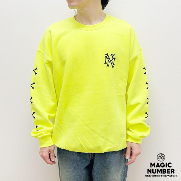 BONES EMBLEM CREW SWEAT品番 25AW-MN031ネップ感のある8.0ozの綿ポリ素材を使用したクルーネックスウェット。裏起毛ですが厚手ではないのでロングシーズンお召しいただけます。アメリカのヴィンテージカルチャーから...