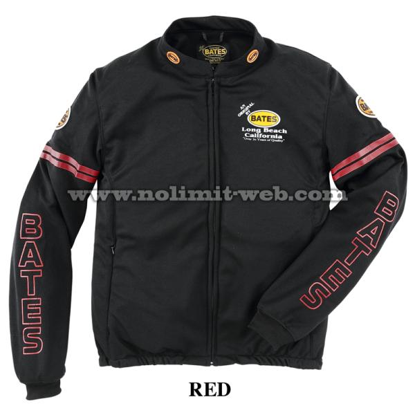 【発売日：2023年03月13日】BATES　ベイツ　ライトメッシュジャケット　COOL-TEX品番：BJCT-020カラー：レッドサイズ:Mサイズ　乾吸湿素材"COOL-TEX"を採用したメッシュジャケットストレッチ性の有る裏地の無い仕様...