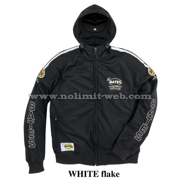 【発売日：2023年03月13日】BATES　ベイツ　ライトメッシュパーカ　COOL-TEX品番：BJCT-022Pカラー：ホワイトフレークサイズ：Lサイズ　速乾吸湿素材"COOL-TEX"を採用したメッシュパーカストレッチ性の有る裏地の無...