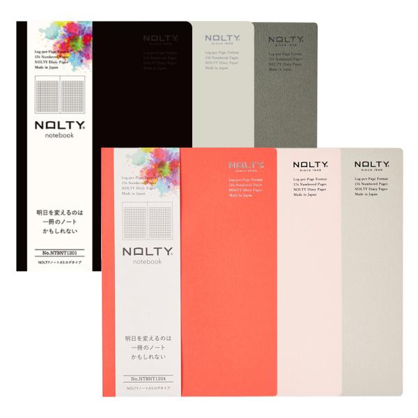 基本情報サイズ（mm）210×148×9mm用紙NOLTYダイアリーペーパー　ページ数176ページ（ページ番号入り）製本形式糸綴じ製本