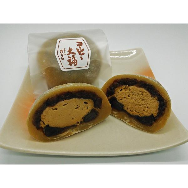 北海道産小豆を丁寧に炊き上げたつぶ餡とコーヒーの苦みとクリームのマイルドな味わいが大変相性よいコーヒークリームが、コーヒー風味の効いたやわらかな餅にくるまれた一品です。容量　　　　　:　約60g賞味期限　　　:　冷凍庫で30日　　　　　　　...