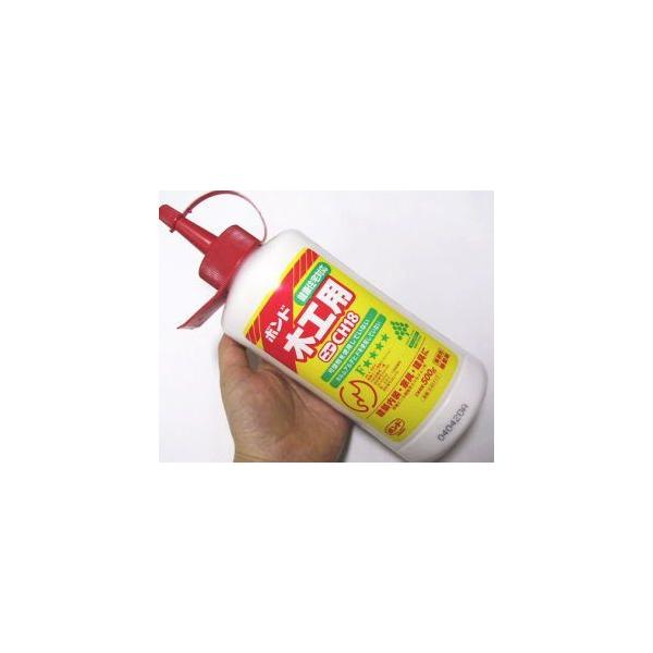 木　紙　布に適しています。じっくりつける系です。通常の木工ボンド　500グラムです。