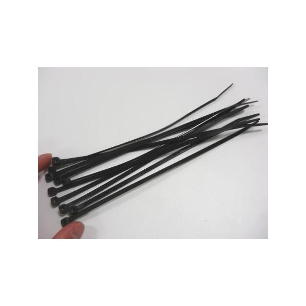 スピーディな結束作業にオススメ♪手軽に、きっちり強くとめることができる、画期的な逸品です。電設、通信、家電、自動車、農園、園芸、日曜大工など、各種の結束に。ホース、電線、パイプ、テント、シートの結束に。あらゆるＤＩＹの結束に。黒は、ケーブル...