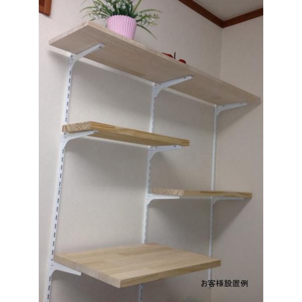 ロイヤル ASF−1 チャンネルサポート ★Aホワイト 600ミリ 1本単位 （ガチャ柱・棚柱） :r0682:ノナカ金物店 - 通販 - Yahoo!ショッピング