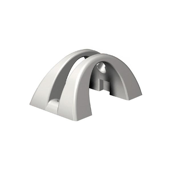 住宅、店舗、公共施設などでの駐輪にご使用いただけます。出し入れスムーズ!軽く押すだけでラクラク駐輪できます。強風・地震・接触などによる自転車の転倒を防止します。樹脂製なのでタイヤにやさしく、丈夫で長持ちです。[サイズ]H235mm、W500...