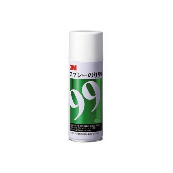 3M スプレーのり99 S/N 99, 430ml,3M製品番号 S/N 993M ID 7010681235UPC 04901690000300ワンタッチですばやく、手を汚さずのりづけできる、スプレータイプののりです。粗面や厚物の接着に!...