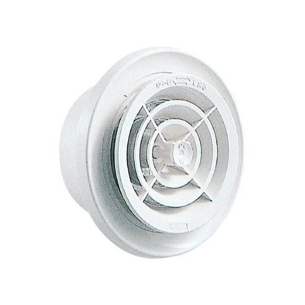 8803PRNFKA-＃と8603PRNFKA- ＃タイプは、アレルフィルター付です。【ラインナップ】8955PR-SG網付 321-170[色]シルバーグレー[本体重量]55g[材質]ASA[仕様]網付[適用パイプ]SU75 75× 80...