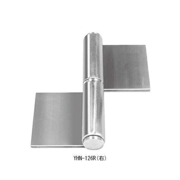 枠・扉に溶接して、取付けるタイプの旗丁番です。プロ向け。杉田エース ACEの製品です。【102ミリ　右勝手　左勝手】[サイズ]羽根全長102mm、羽根巾48mm、羽根長50.5mm、組巾18mm、板厚3mm、管径18mm、A1mm[本体重量...