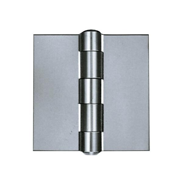 鉄扉溶接用としてご使用いただけます。セット単位での販売です。杉田エース ACEの製品です。【51ミリ】[サイズ]A51mm、B51mm、C2.7mm、D11.8mm[本体重量]80g[材質]スチール[仕上]生地[入数]24●耐荷重(2枚使用...