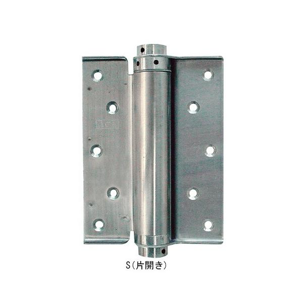 バーカウンターなどで見られる、ウエスタン扉の丁番としてご使用いただけます。[タイプ]片開き[サイズ]A126.5mm、B47.5mm、C25mm、D13.5mm、E31mm、F10mm[本体重量]2.0kg[付属品]SUS 十字穴付皿木ネジ...