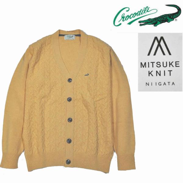 商品内容品名　　   [クロコダイル] ニットカーディガン MITSUKE KNIT ニット WOOL毛 長袖 前ボタンジャケット 秋冬物 ブランド   Crocodile(クロコダイル)品番 　    1603-28305品質      ...