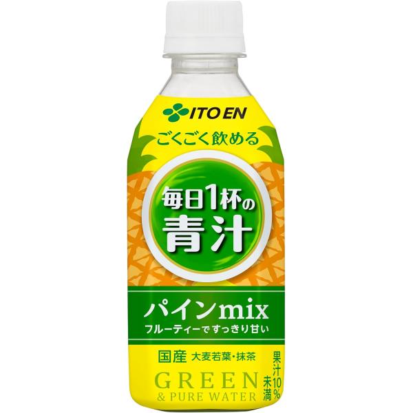 【発売日：2025年04月24日】商品紹介青臭み少なく、フルーツで美味しくごくごくと飲める果汁入り青汁 ●口いっぱいにパイナップルの風味が広がるスッキリと飲みやすい青汁です。 ●青臭みが少なく、初めて青汁を飲む方にもおすすめです。 ●伊藤園...