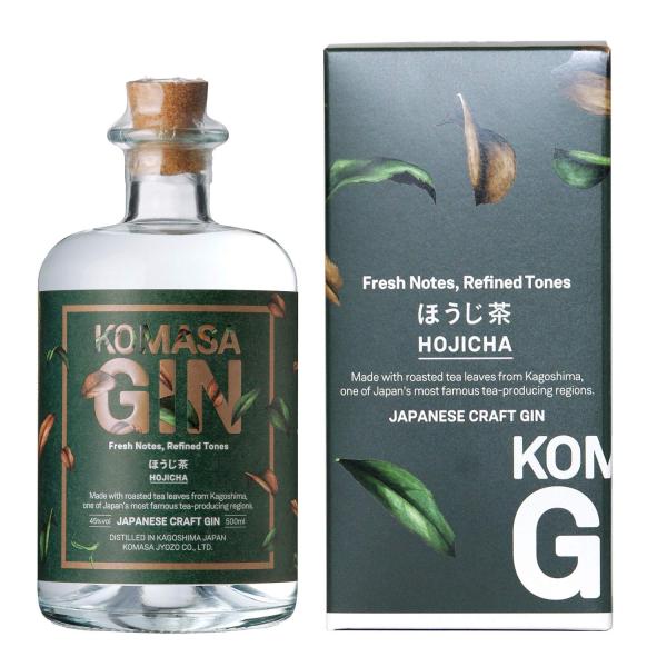 「KOMASA GIN ?ほうじ茶-」は、創業1883年の焼酎蔵・小正醸造による、「KOMASA GIN -桜島小みかん-」につづく、クラフトジンのレーベルです。米焼酎に、ジュニパーベリーと鹿児島県産ほうじ茶など厳選したボタニカルを加えて製...