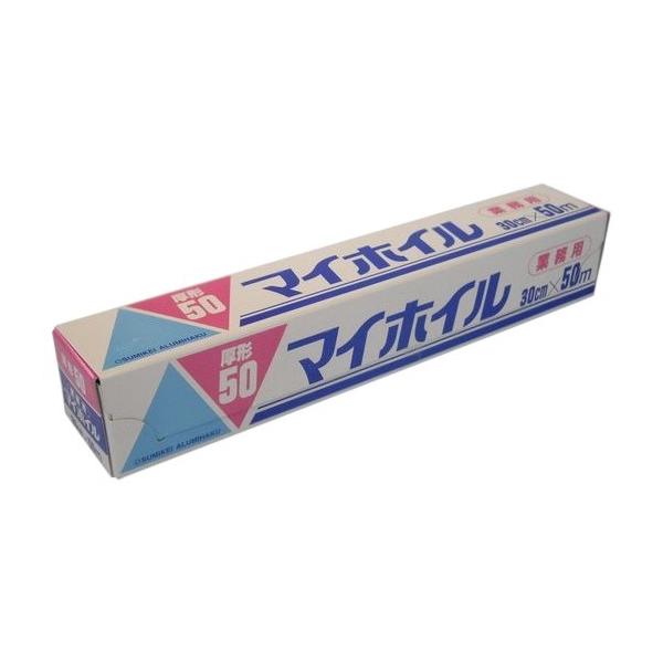 【ご注意】■住軽アルミ箔株式会社からメーカー名が変わりました。【特長】業務用アルミホイル　厚手■魚・肉類のオーブン料理に・・・・■お料理などの冷凍・冷蔵庫での保存に【商品詳細】■商品名：業務用　アルミ箔　マイホイル　厚型■厚さ：20マイクロ...