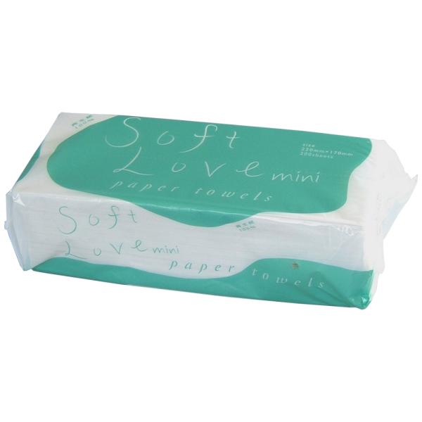 【特長】上質古紙を100％使用した環境にやさしいタオルペーパー■安心の無漂白。■再生紙100％の環境保全製品です。■エンボス加工でやわらかく吸水性抜群。■経済性に優れたエコノミーサイズ。【商品詳細】■商品名：業務用　ペーパータオル　ソフトラ...