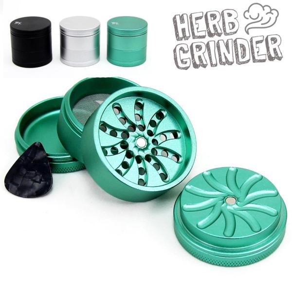 ドイツの喫煙具メーカー"Black Leaf"のハーブカッターですシャグやタバコ葉、ハーブなどを細かくカットするコンパクトグラインダーです上段の蓋はマグネット式になっており、スムーズな回転でタバコ葉をカットします4段のパーツに別れており、カ...