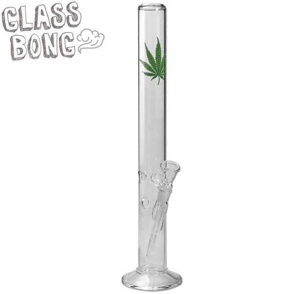 アイシング ガラスボング ストレート ボング 水パイプ ガラスパイプ 煙管 喫煙具 GLASS BONG