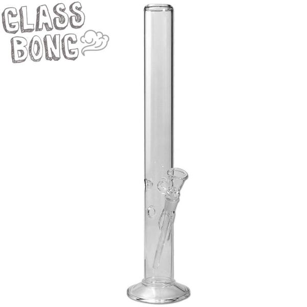 アイシング ガラスボング ストレート ボング 水パイプ ガラスパイプ 煙管 喫煙具 GLASS BONG