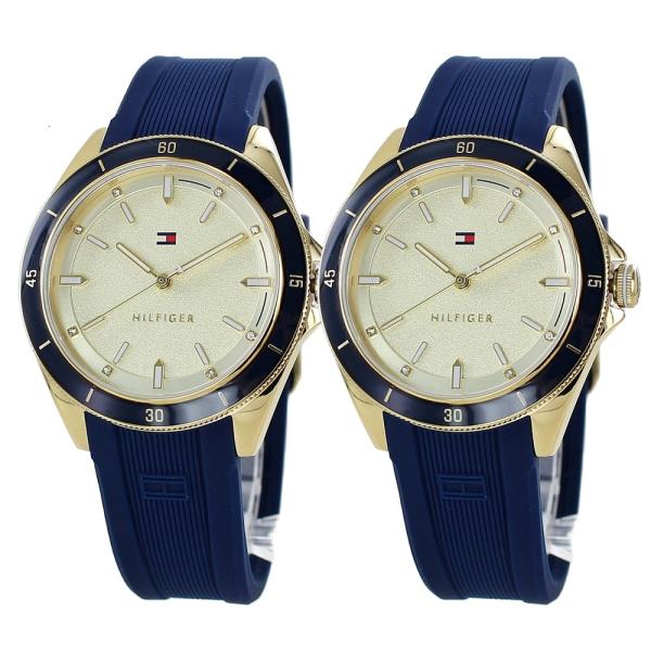 【発売日：2023年05月01日】★★★こちらの商品は、腕時計2本セットのペア商品になります。★★★ペア腕時計ボックス（リングも収納可能）プレゼント中！★世界中の若者達から高い人気を得ているアメリカのカジュアルブランドTOMMY HILFI...