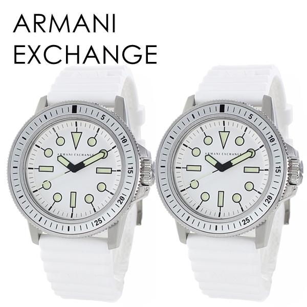 【発売日：2021年11月01日】ペア腕時計ボックス（リングも収納可能）プレゼント中！★A|X 『ARMANI EXCHANGE』アルマーニ・エクスチェンジのペアウォッチです。大人カジュアルスタイルに活躍するシリコンラバーベルトの腕時計です...