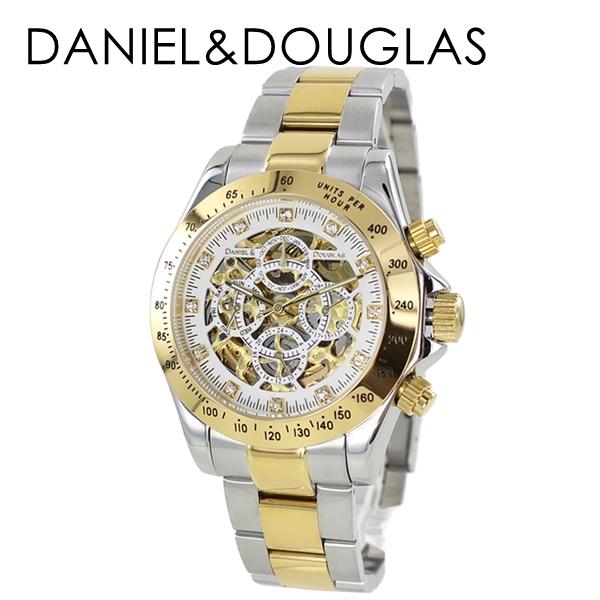 【発売日：2022年02月01日】ダニエルダグラスのステンレスウォッチ。機械式のような動きを楽しむ事のできるオートマチック（自動巻き）を搭載。シースルーバックが採用されているため、両面からは自動巻きムーヴメントが確認できます。タキメーターベ...