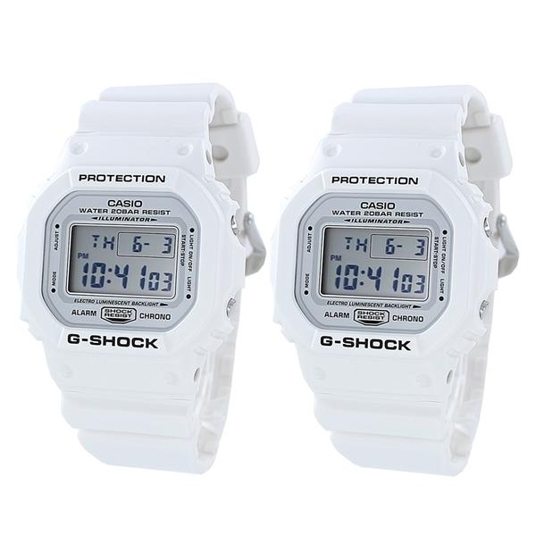 【発売日：2019年02月01日】世界の様々なカルチャーと融合しデザイン進化を追求するG-SHOCKから、夏の手元に爽やかさを加える、ホワイトをテーマカラーにしたNewモデルが登場。同じサイズ2本セットのペアウォッチです。贈り物にも、ペア、...