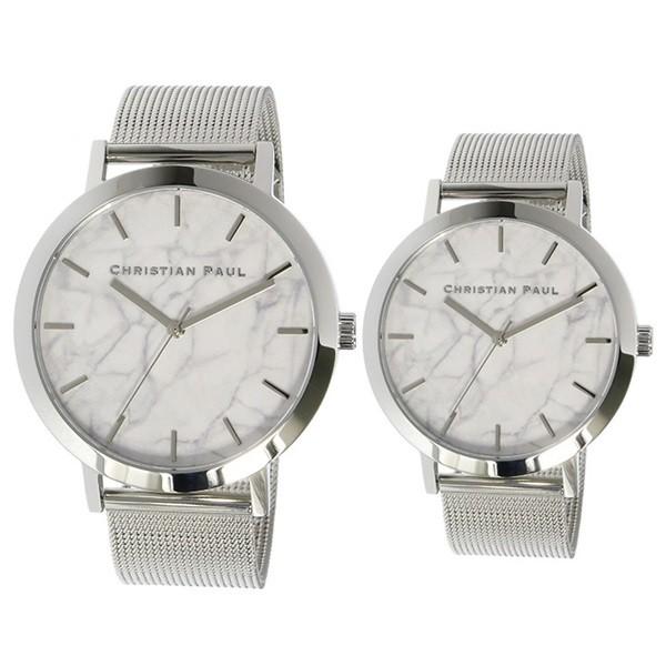 【発売日：2017年02月01日】★腕時計ボックス（リングも収納可能）プレゼント中！※ご注意：特典の収納ボックスは数量限定となっております。Marble Collection (マーブルコレクション) 43ミリケースと35ミリケースのペアセ...